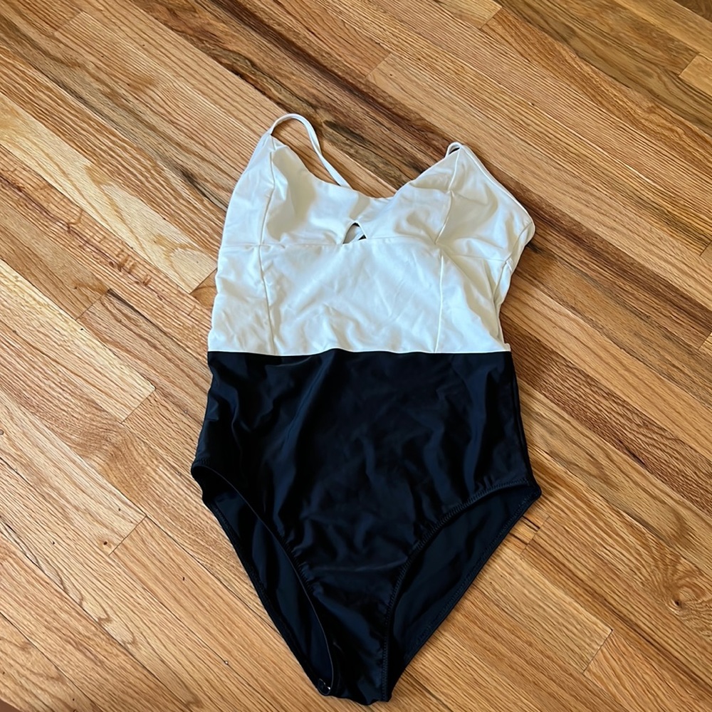 Summersalt Black And White Bathing Suit - Gem